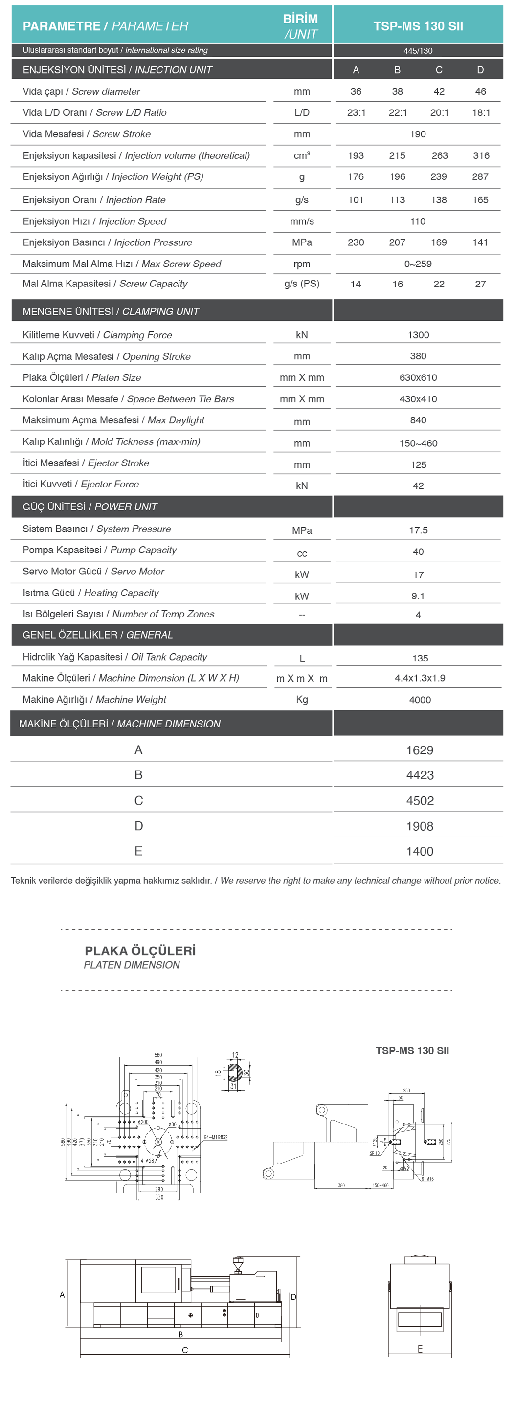 Injection Machine MS Series